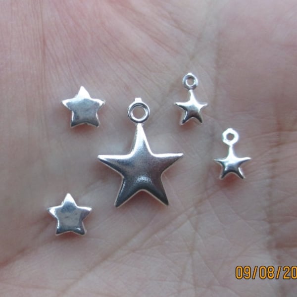 Star Charms - Etsy