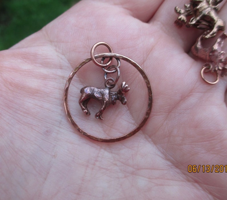Solid Copper Moose Bracelet Earringsor Pendant Beach | Etsy
