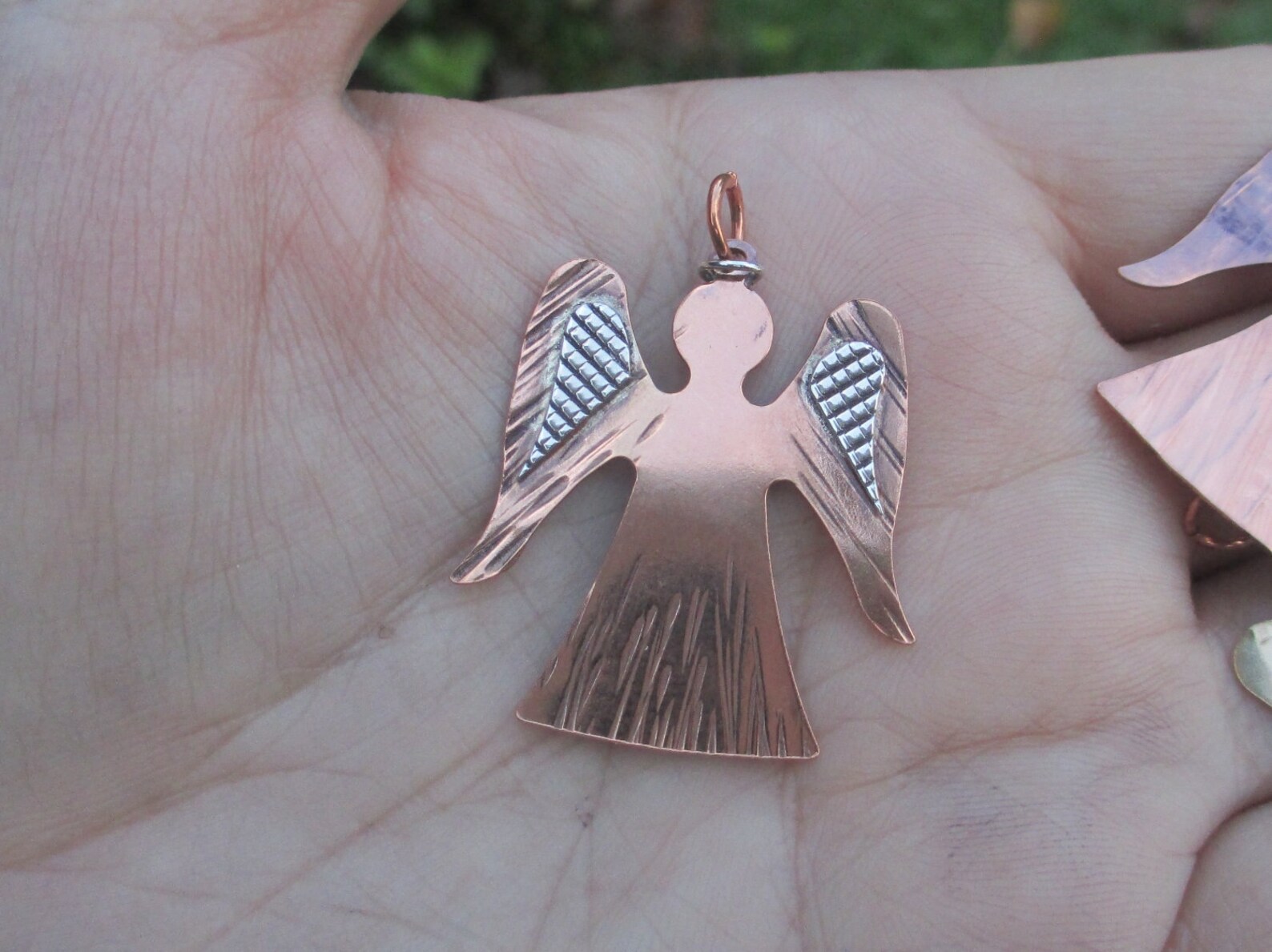 Copper or Brass Angels - Etsy