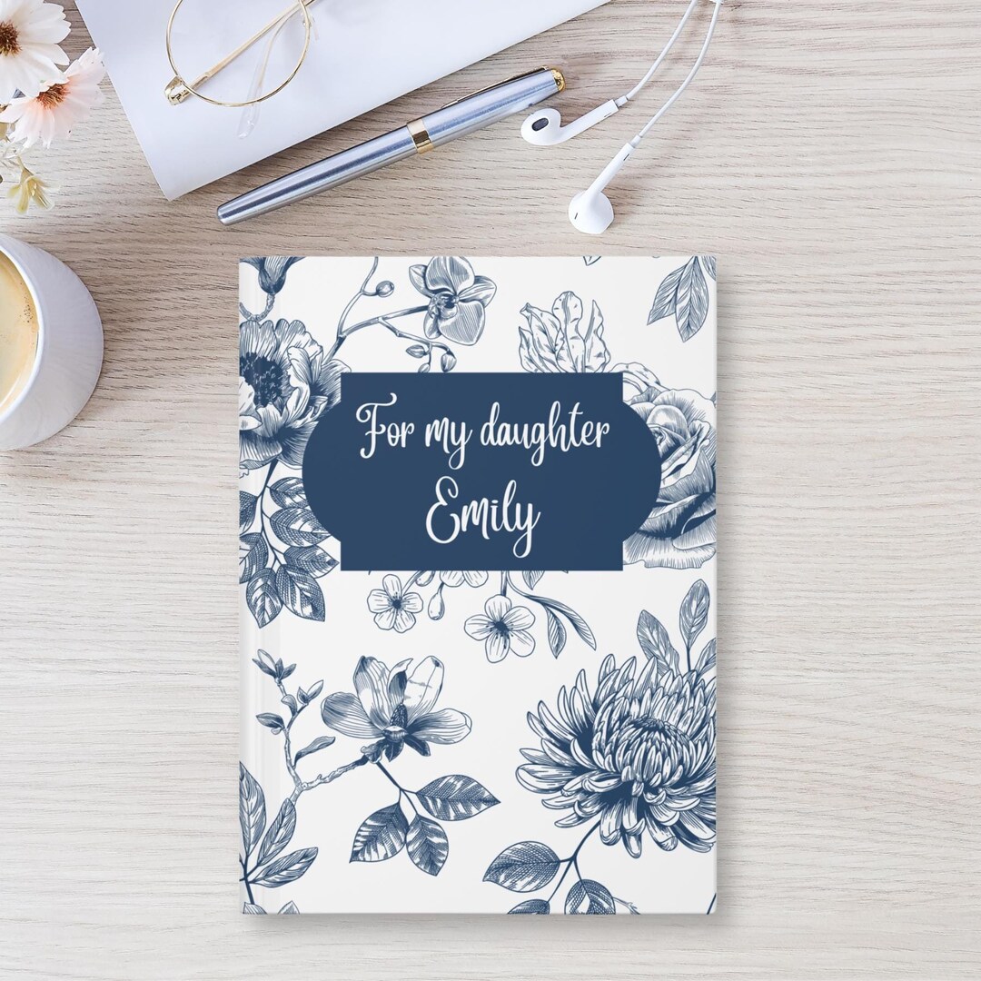 Notes to My Daughter Journal, Personalized Keepsake for Daughter ...