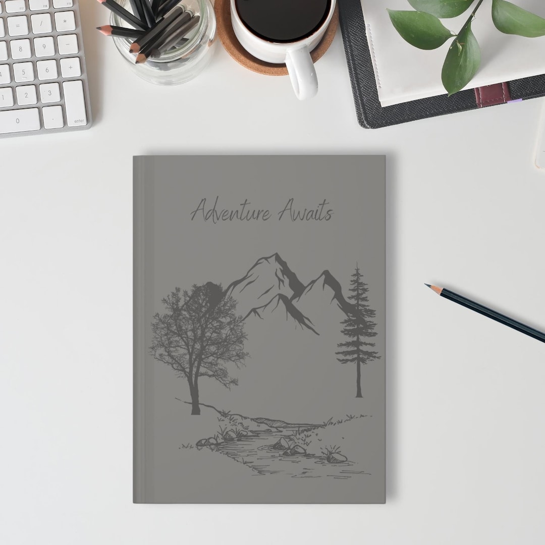 Hiking and Camping Journal, Camping Notebook, Wilderness Logbook, Gift ...