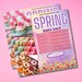 Spring Bake Sale Flyer, Bakery Flyer, Spring Sweet Treats Flyer, Spring ...