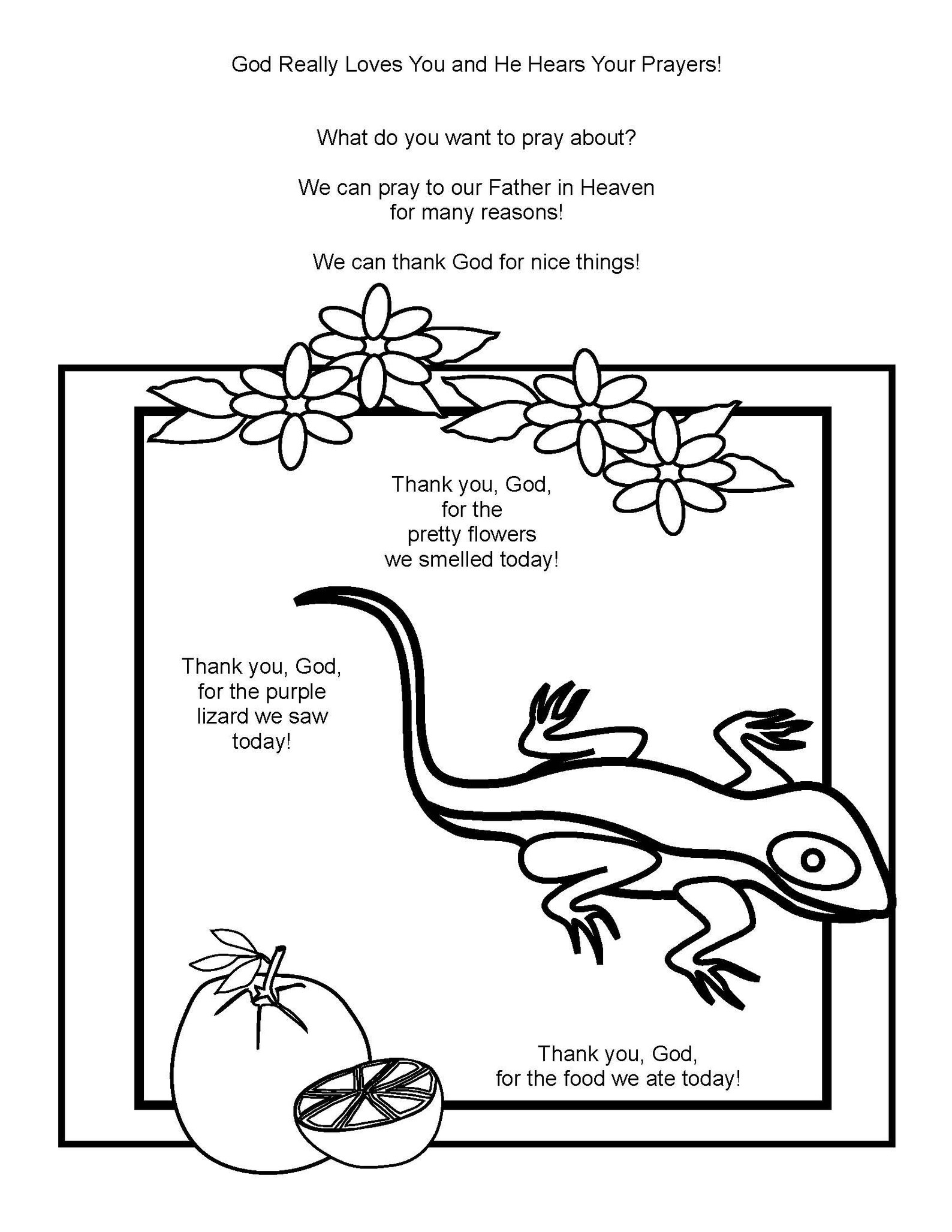 Christian Child Coloring Book God Really Loves You Coloring Book ...