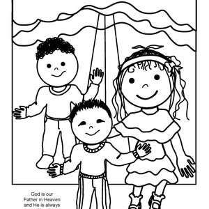 Christian Child Coloring Book! God Really Loves You Coloring Book ...