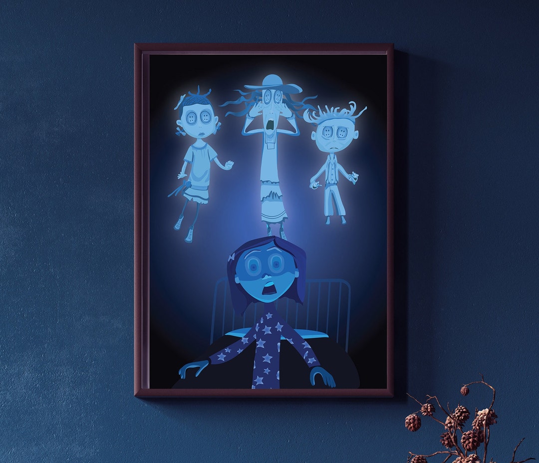 Ghost Children Print, Coraline Art, Coraline Poster, Gift for Her - Etsy