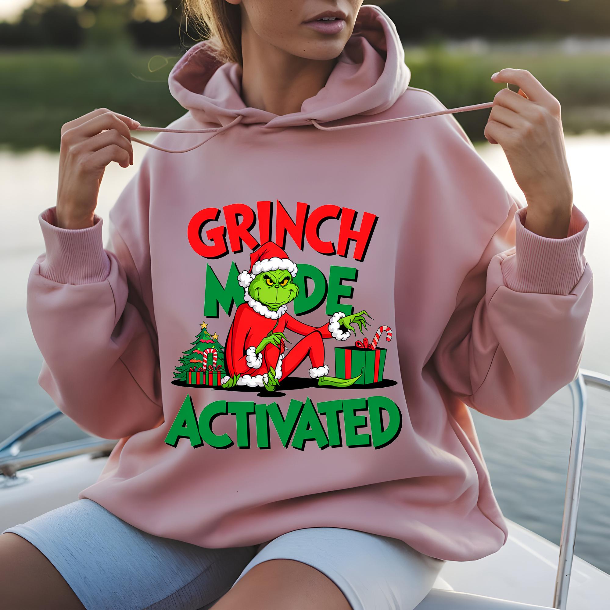 Grinch Mode Activated Png | Grinch Png | Grinchmas Png Design ...