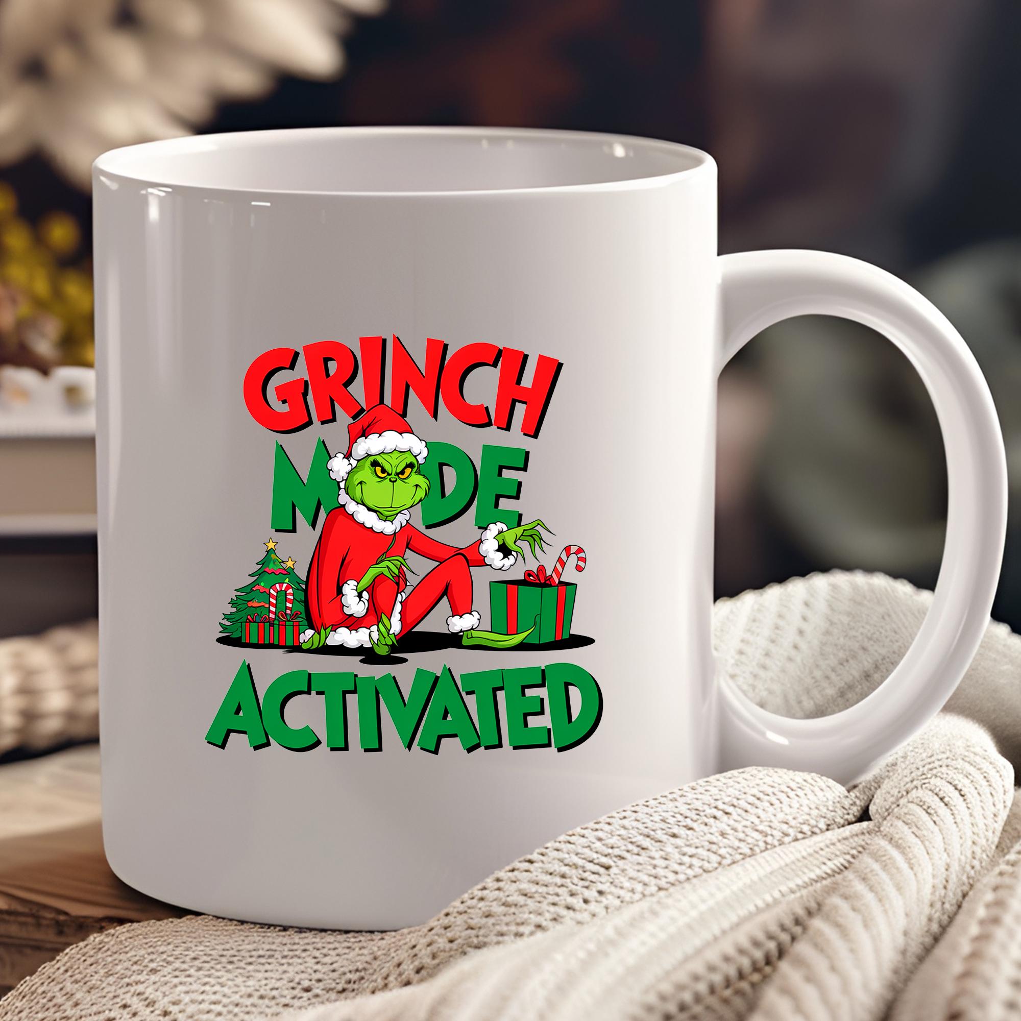 Grinch Mode Activated Png | Grinch Png | Grinchmas Png Design ...