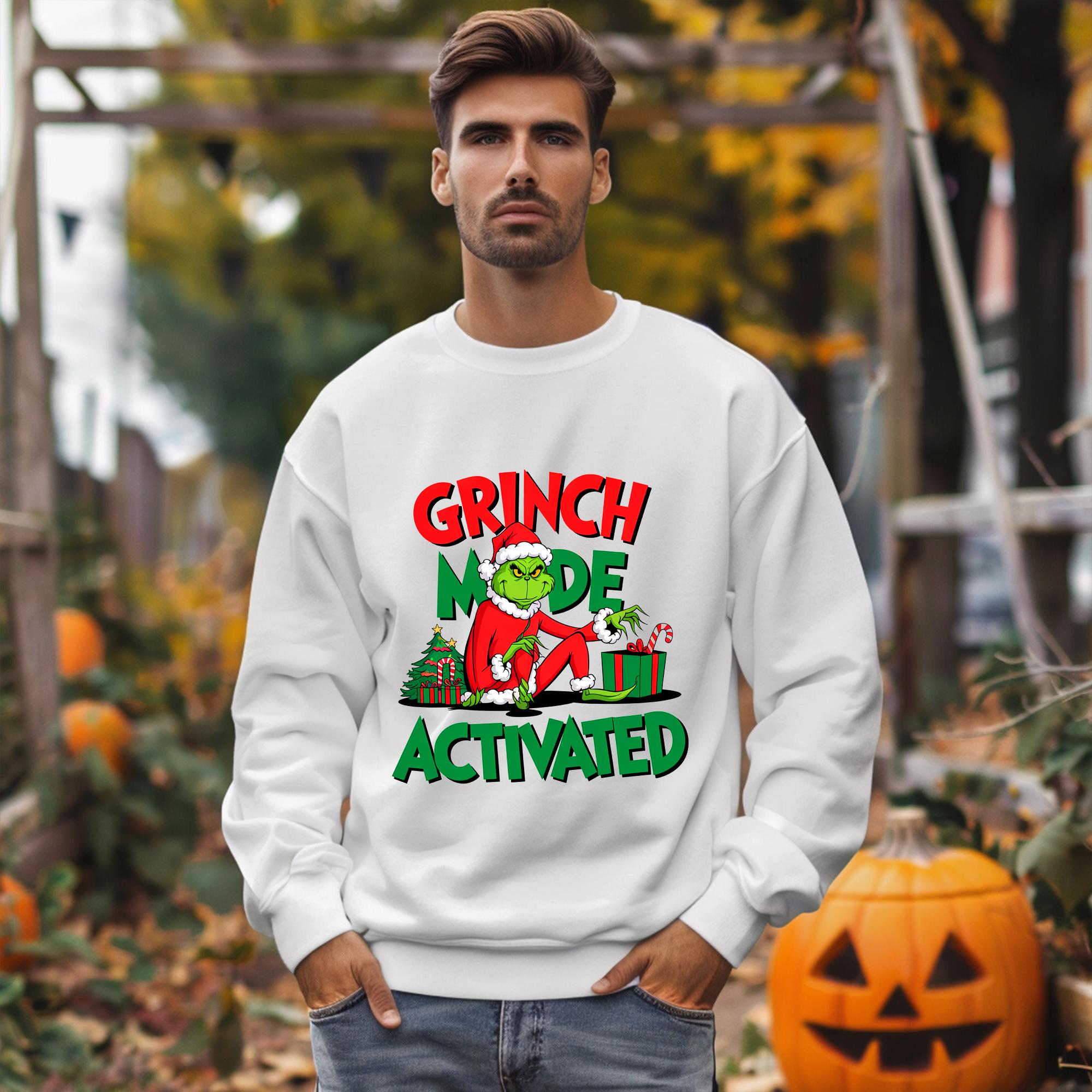 Grinch Mode Activated Png | Grinch Png | Grinchmas Png Design ...