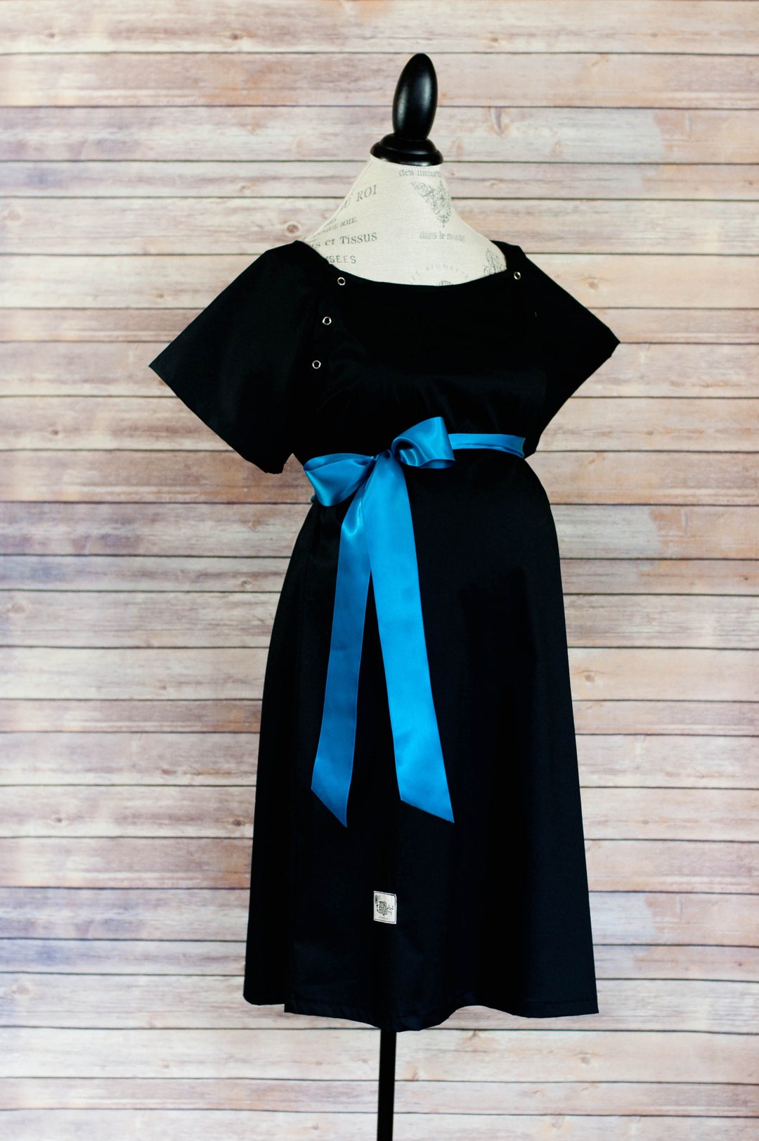 Maternity Hospital Delivery Gown- Hospital Set for Mom -perfect Snaps ...