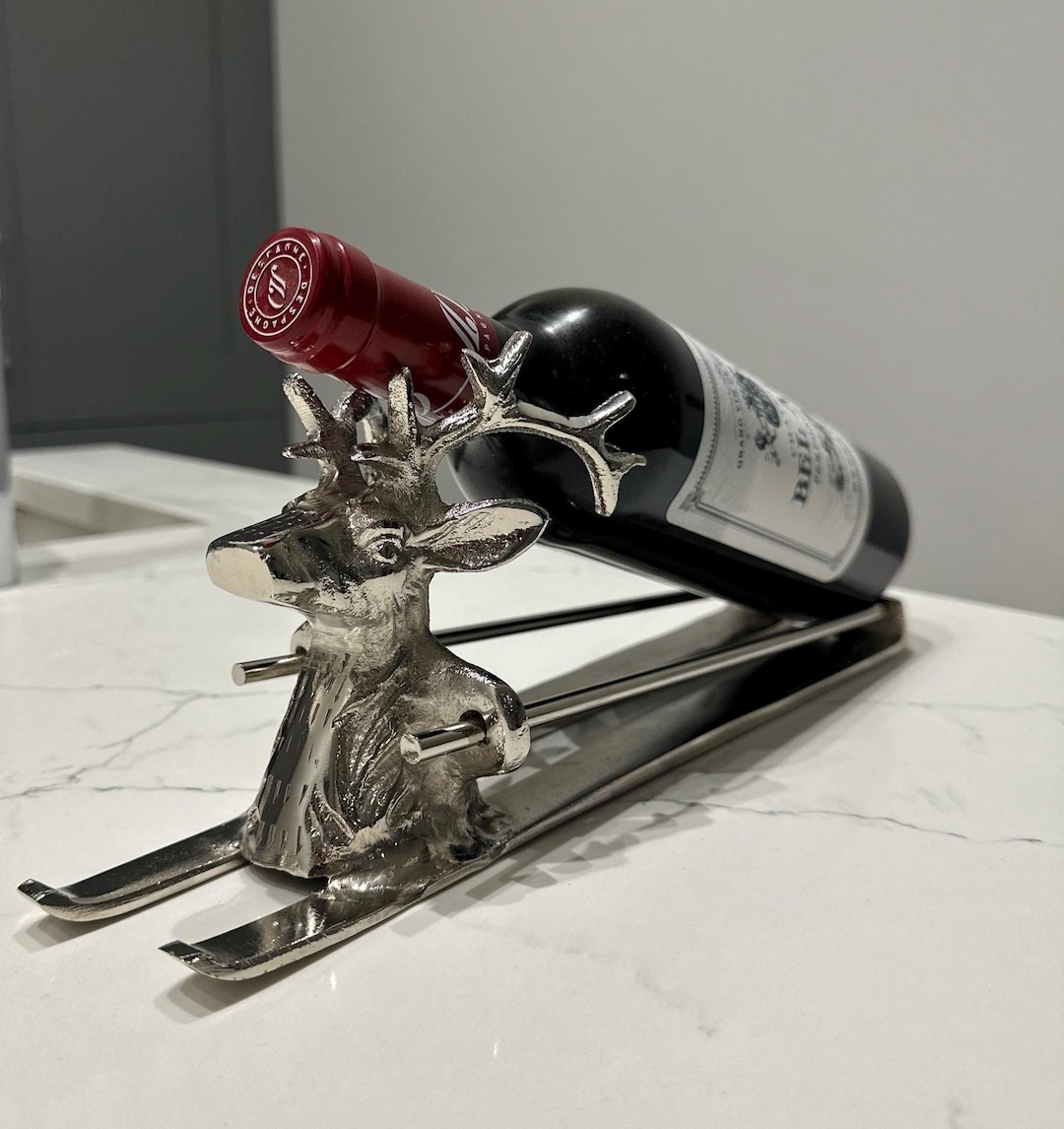 Reindeer Bottle Holder, Wine Rack, Stag Bottle Holder, Wine Holder ...