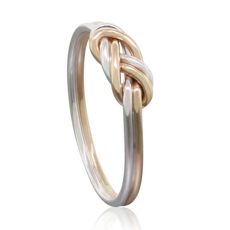 Figure 8 Knot Ring - Etsy