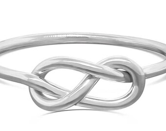Figure 8 Knot Ring - Etsy