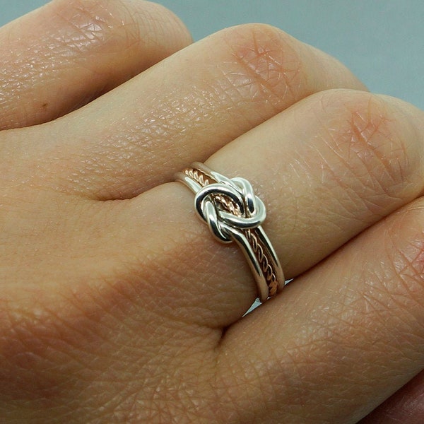 Double Knot Ring - Etsy