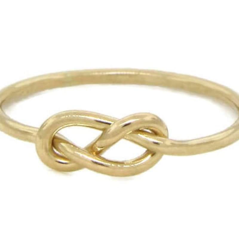 Figure 8 Knot Ring - Etsy