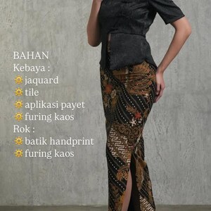 Custom of Kebaya Keisha. Modern Kebaya for Party and Formal. Luxurious ...