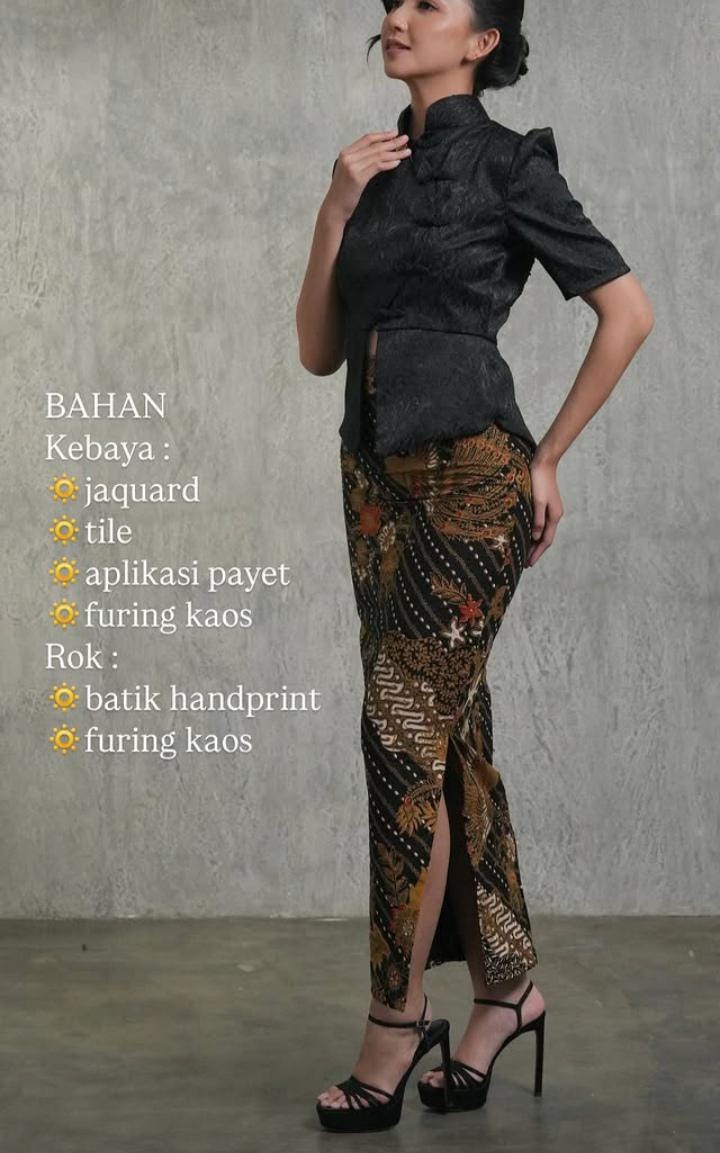 Custom of Kebaya Keisha. Modern Kebaya for Party and Formal. Luxurious ...