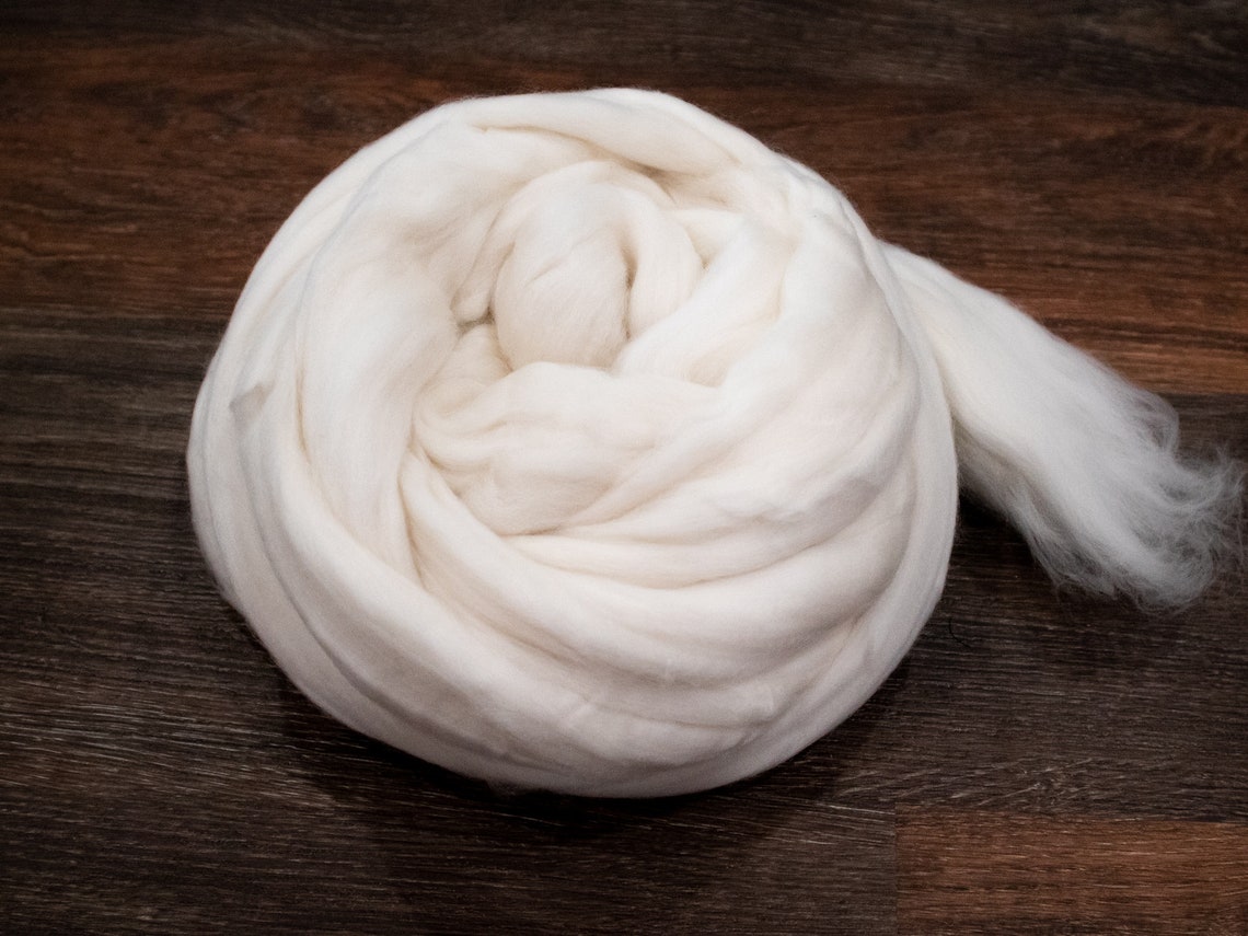 Australian Merino Wool Roving 15.5 Micron 4oz Combed | Etsy