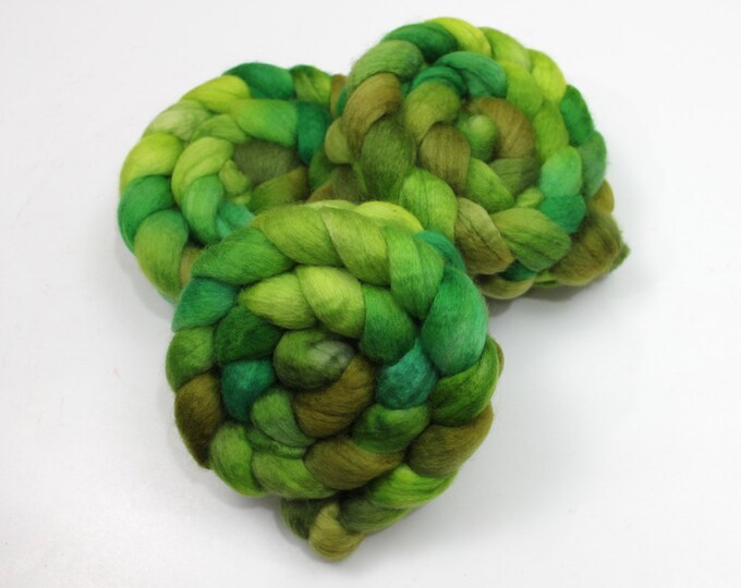 BFL Wool Roving Hand Painted Felting or Spinning Fiber - Etsy