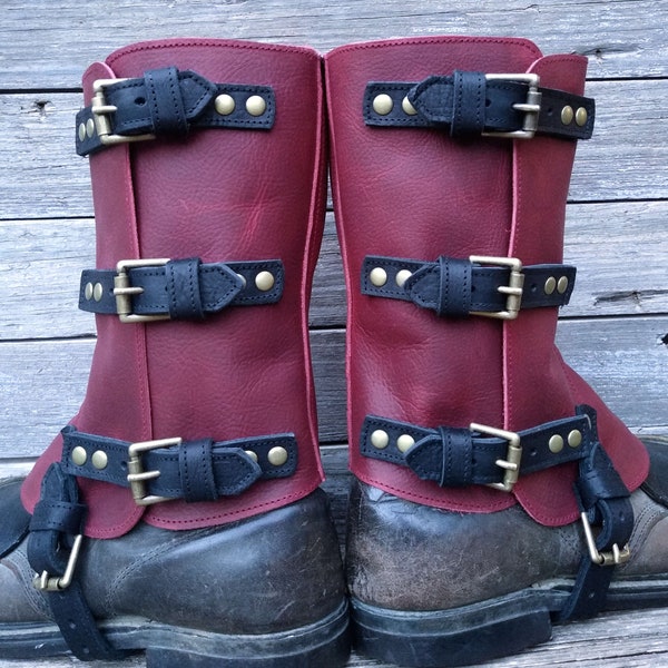 Steampunk Spats - Etsy UK