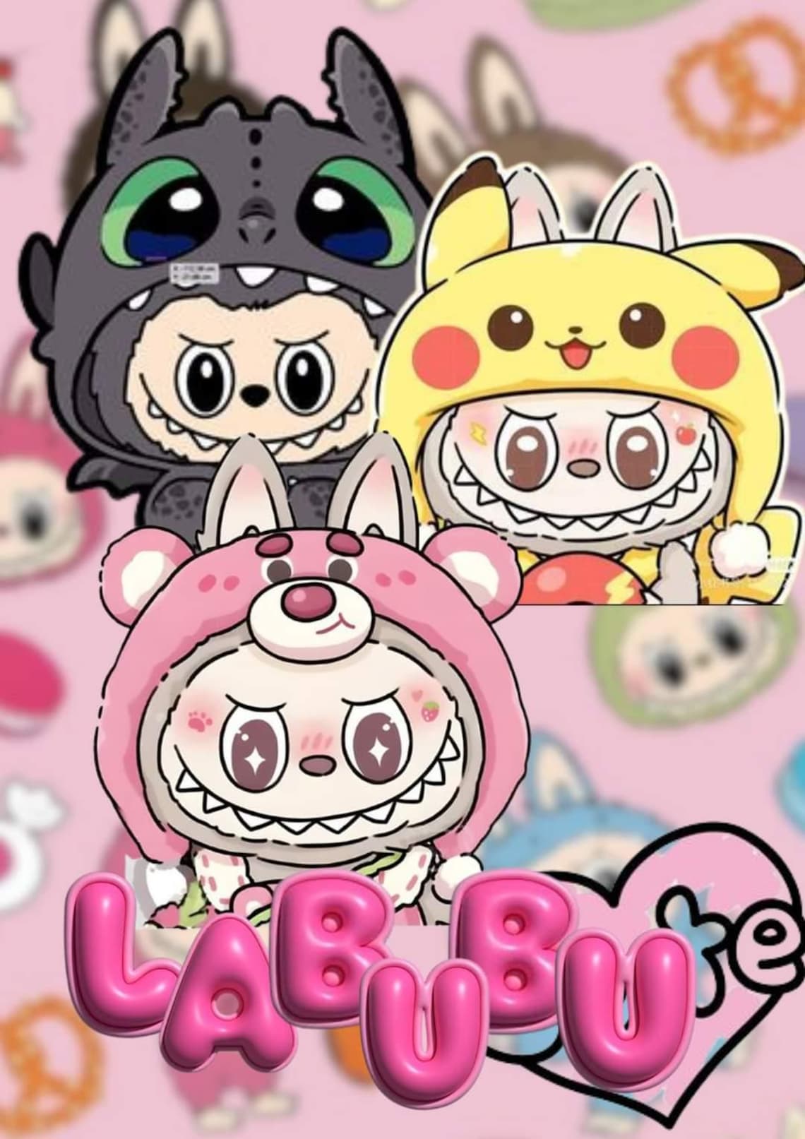 Labubu Hot Stickers / Anime Stickers / Bible Verses - Etsy