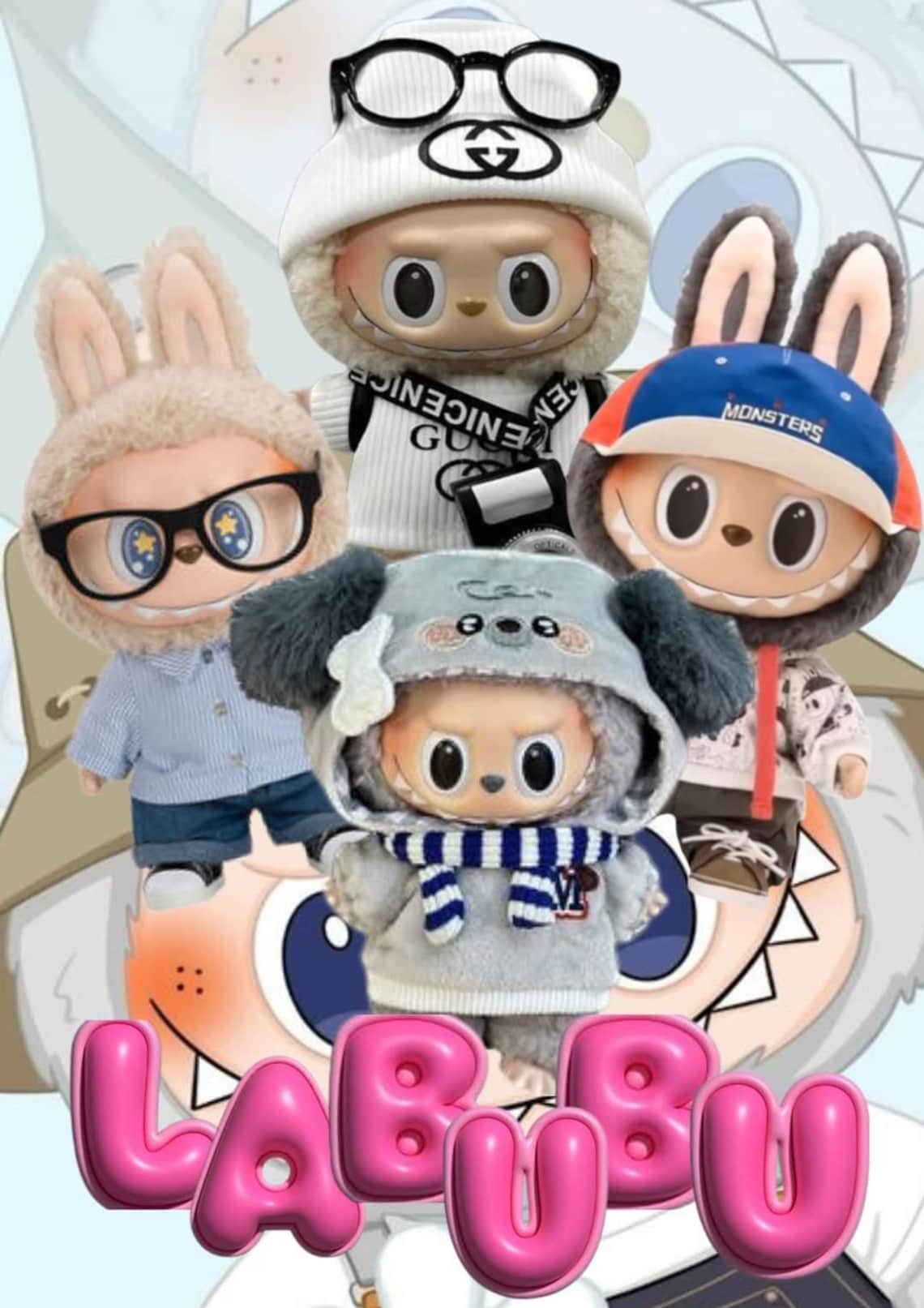 Labubu Hot Stickers / Anime Stickers / Bible Verses - Etsy