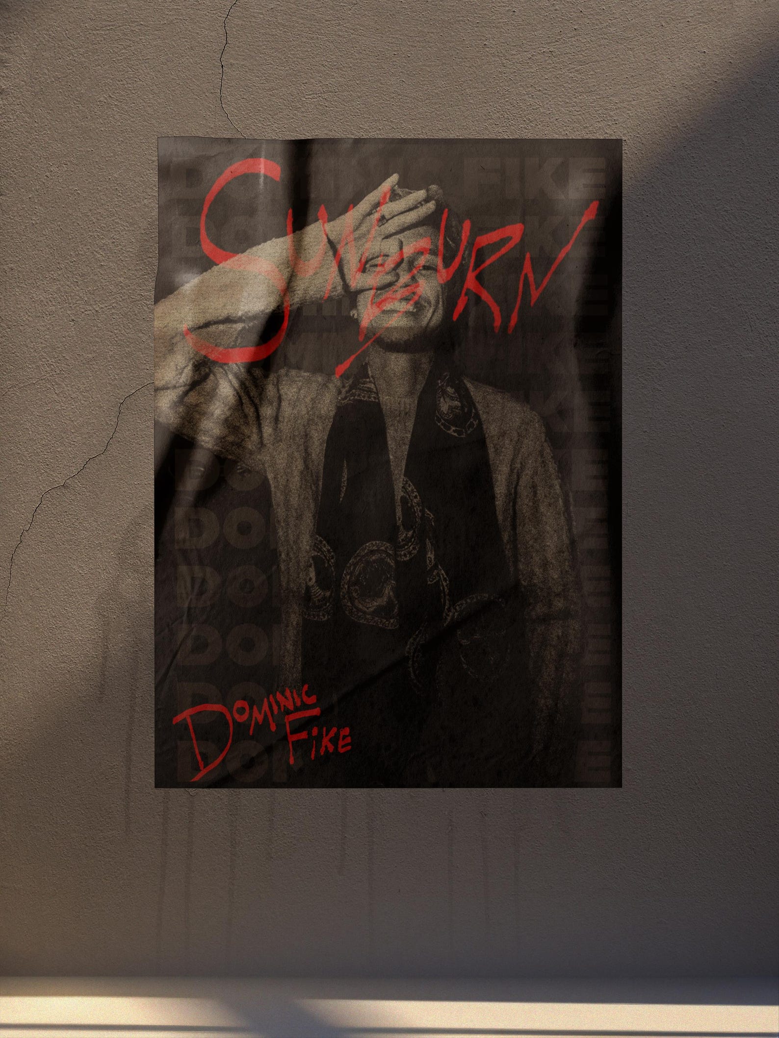 Dominic Fike Sunburn Poster – Bold and Stylish Wall Art for Fans - Etsy