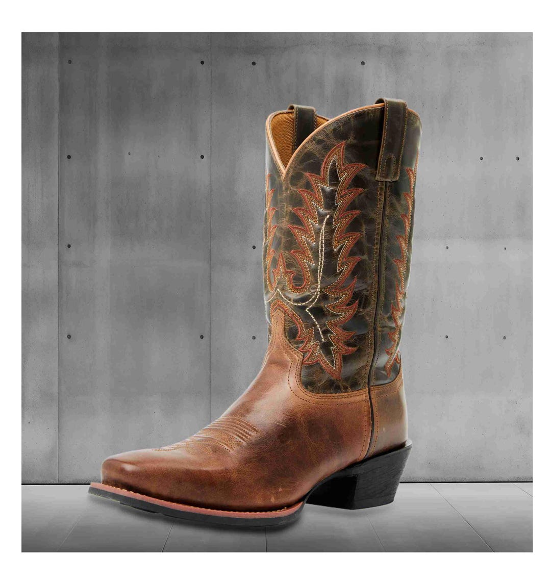 Classic Western Style Mens Kent Performance Rust Copper Boots - Etsy