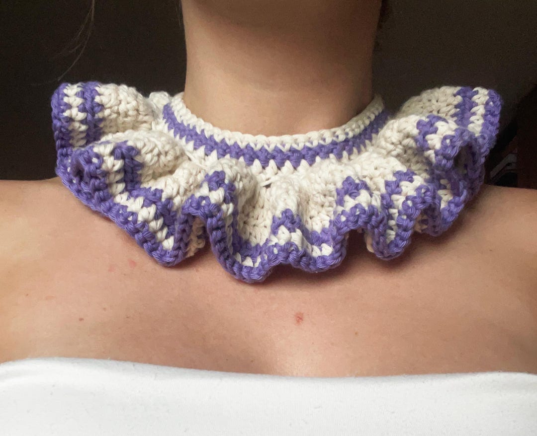 Crochet Collar Pattern - Etsy