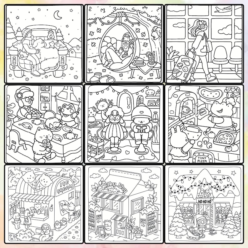 5500+ Coloring Pages Ultimate Bundle, Coloring Book Bundle, Girl ...