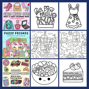 7500+ Coloring Pages Ultimate Bundle, Coloring Book Bundle, Girl ...