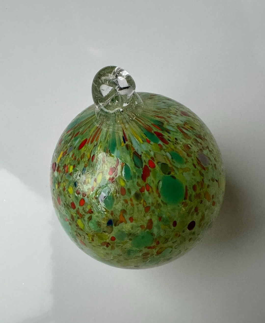 Glass Bauble Hand Blown Ornament - Etsy