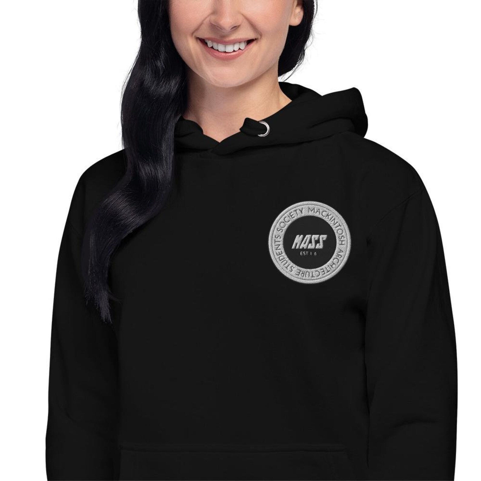 Embroidered MASS Logo on Premium Hoodie - Etsy