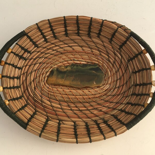 Pine Needle Basket - Etsy