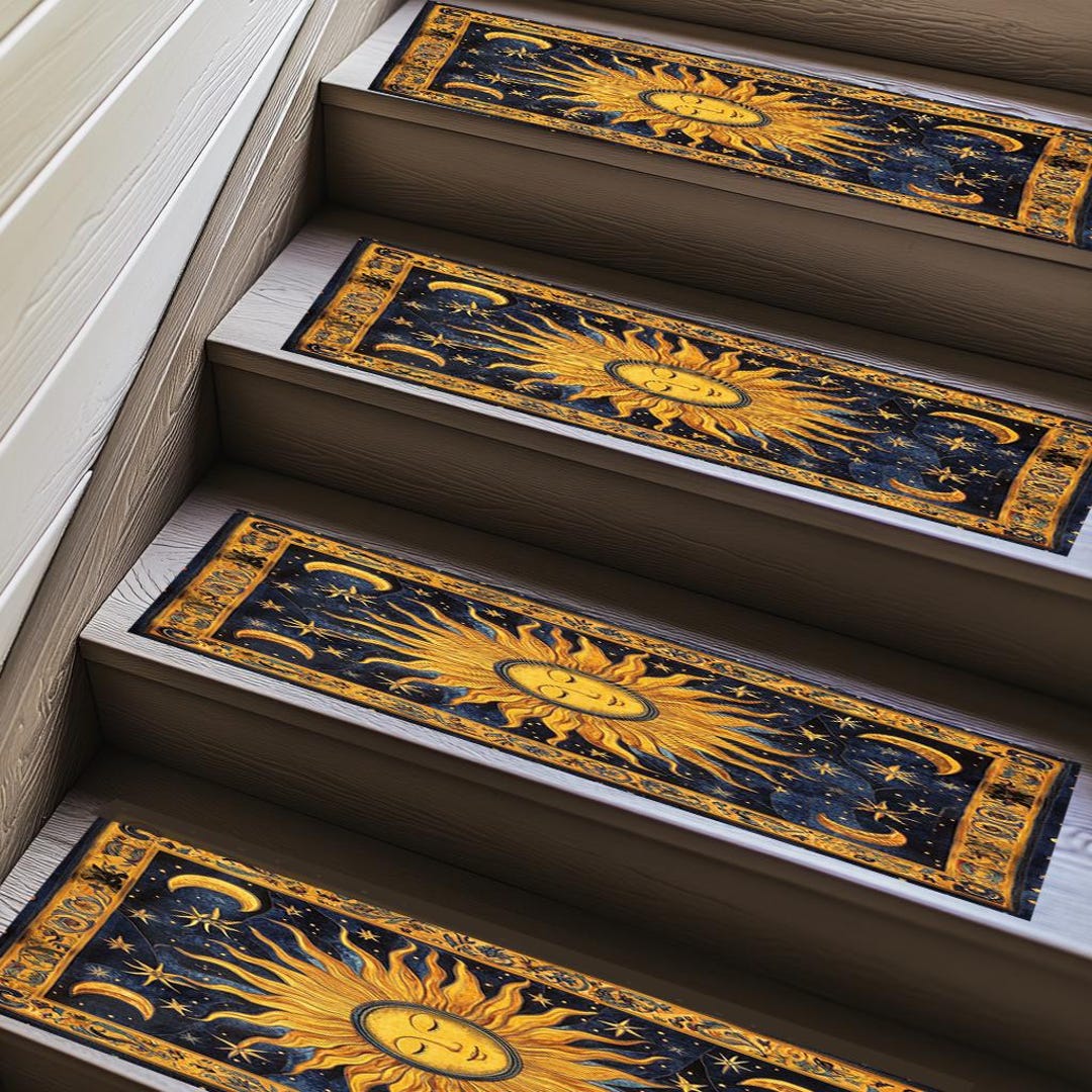 Rich Design Stair Mat, Safe Mat Covers for Stairs, Non-slip Backing ...