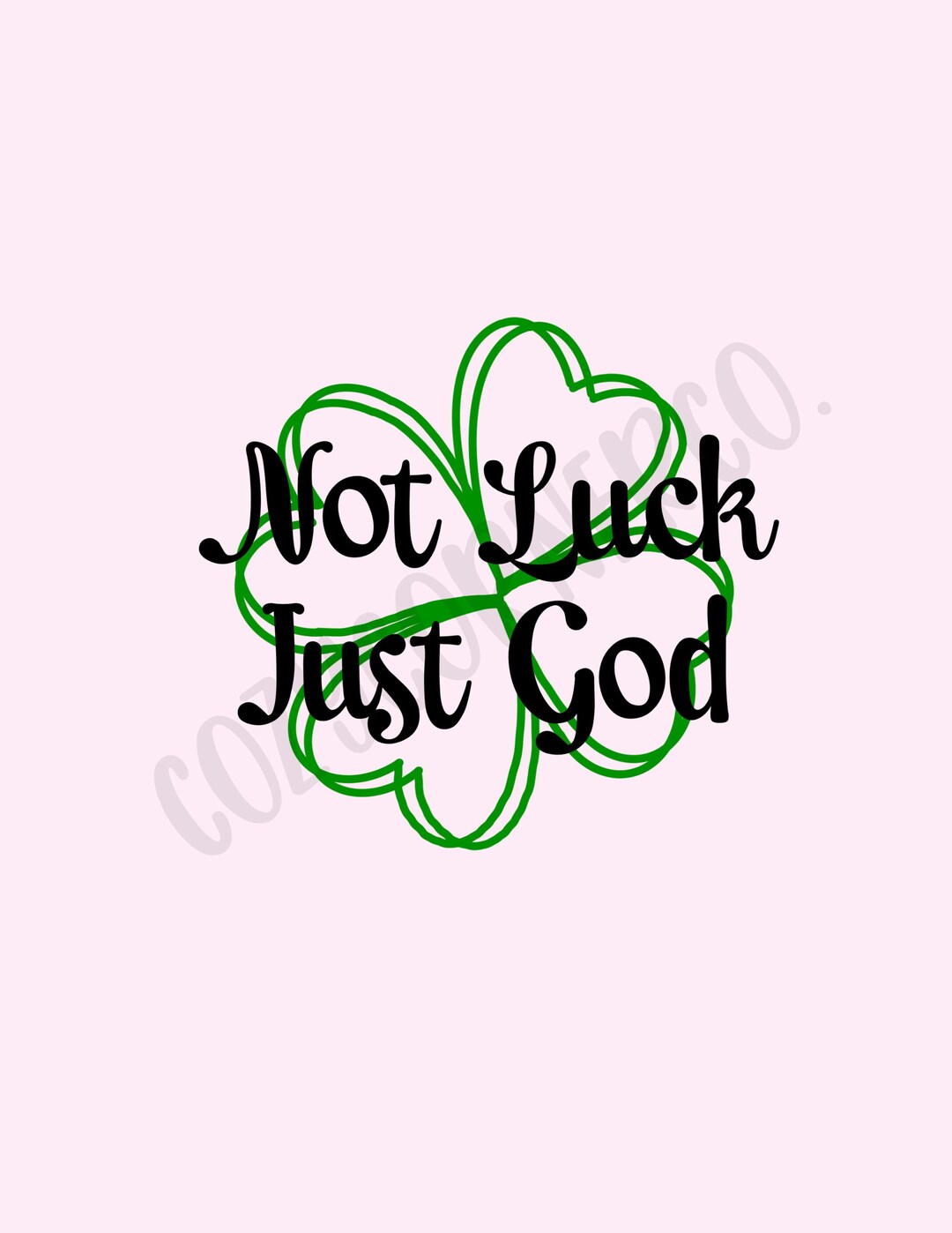 Not Luck Just God PNG, Christian Png, Roman 4:7-8, Coquette Christian ...
