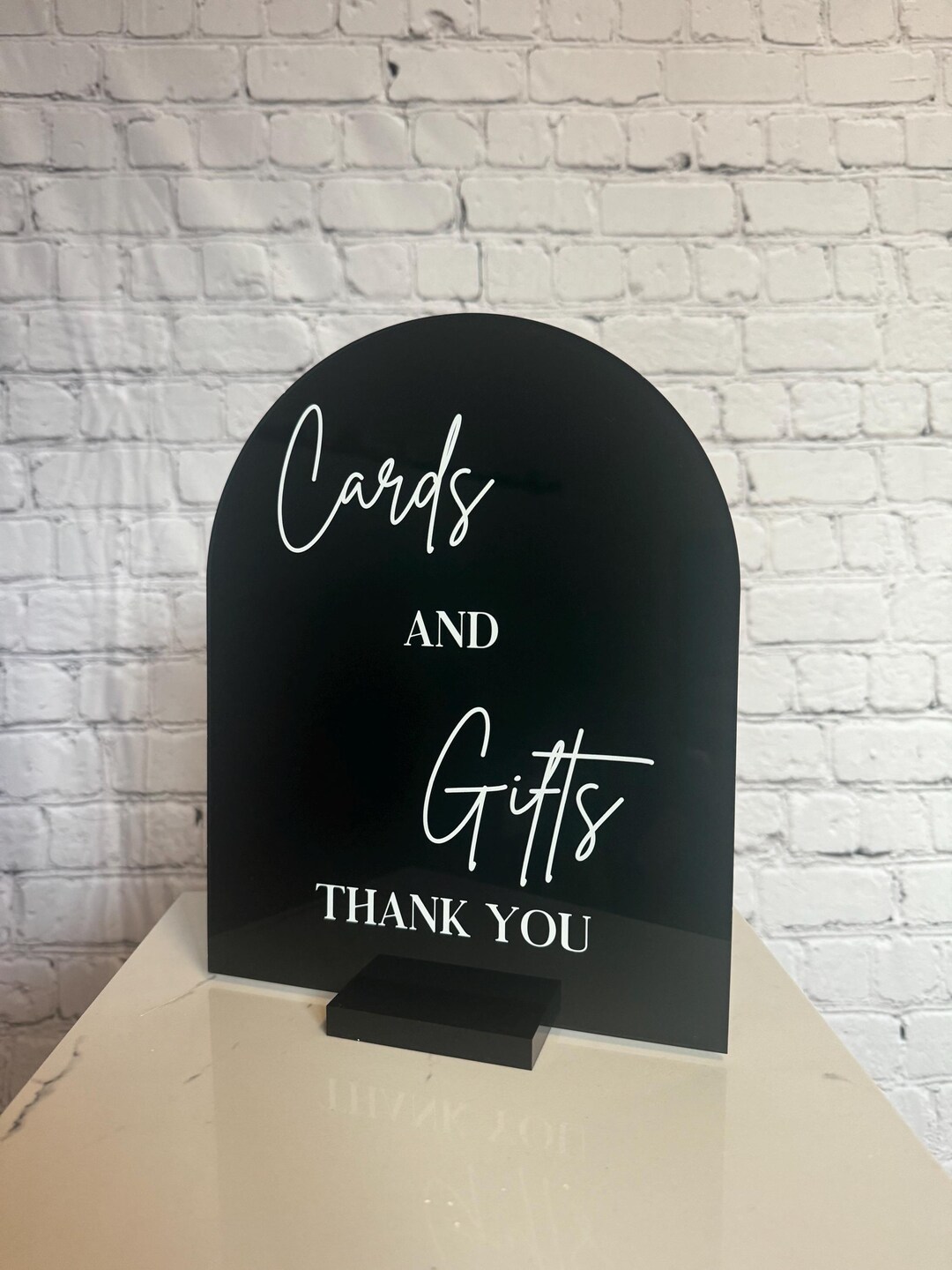Arch Cards and Gifts Sign | Cards and Gifts Sign | Gifts and Cards Sign ...