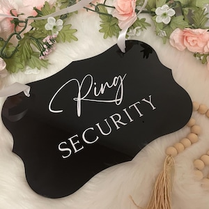Here Comes the Bride Sign, Ring Bearer Sign, Flower Girl Sign, Wedding ...