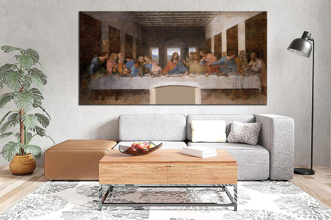 The Last Supper Canvas Art - Leonardo Da Vinci Wall Decor - the Last ...