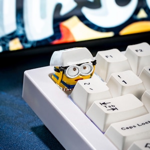 Handcrafted Minion Resin Keycap: 3d-printed Mechanical Keyboard ...