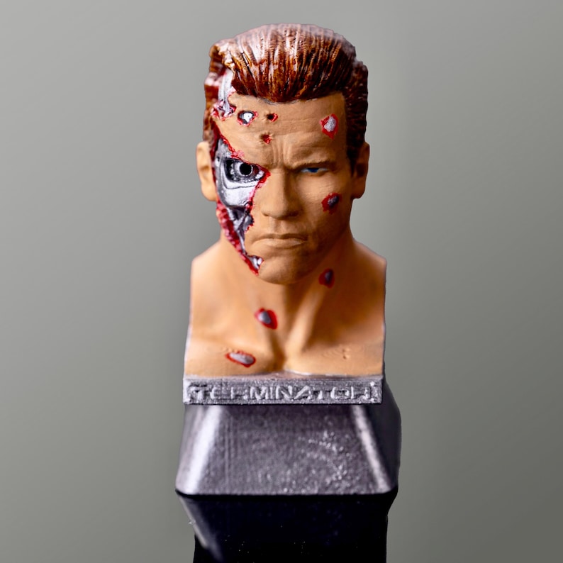 Terminator T-800 Keycap,mx-style Stems and Cherry MX RGB Switch ...