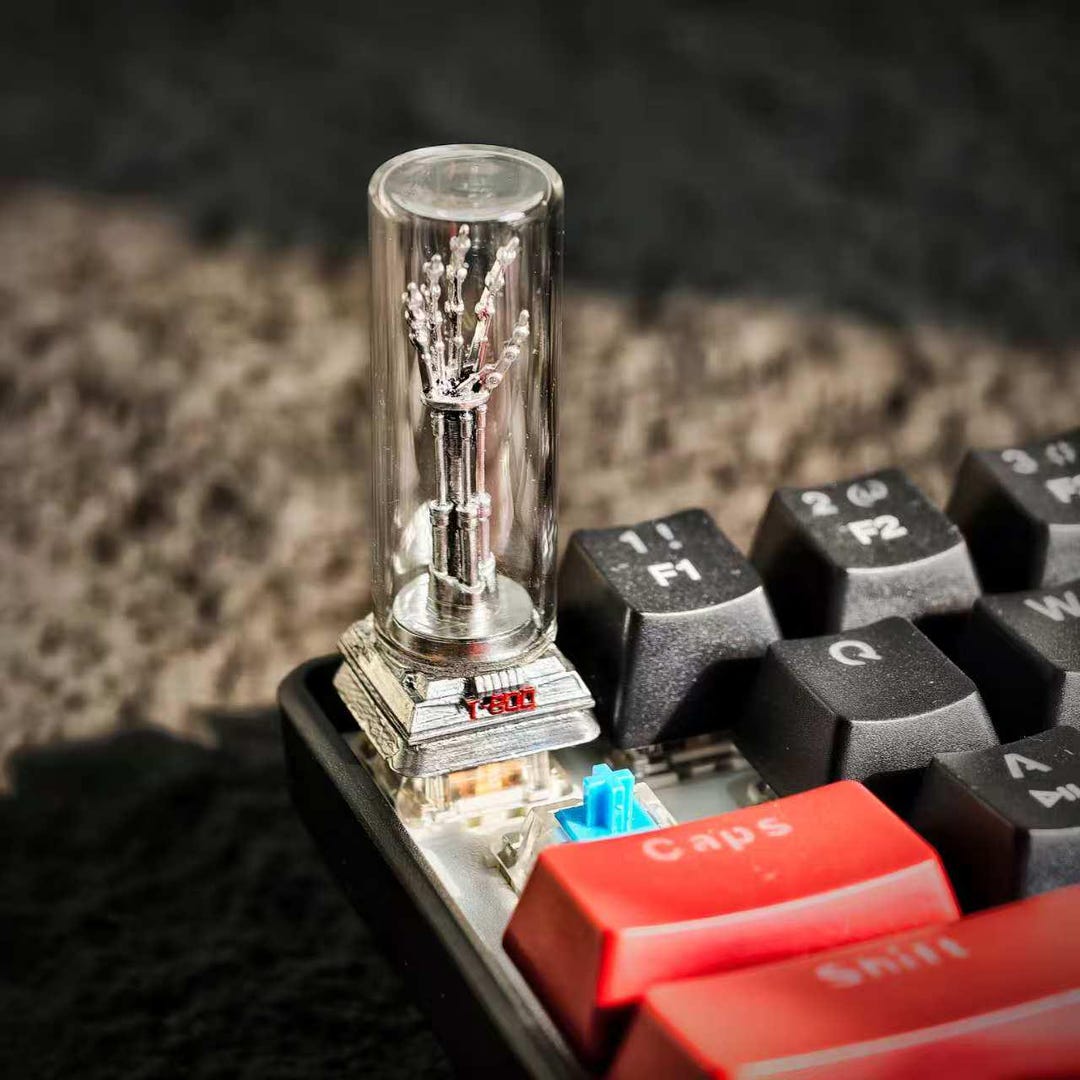Handmade 3D Printed Resin T-800 Arm Artisan Keycap – Terminator ...