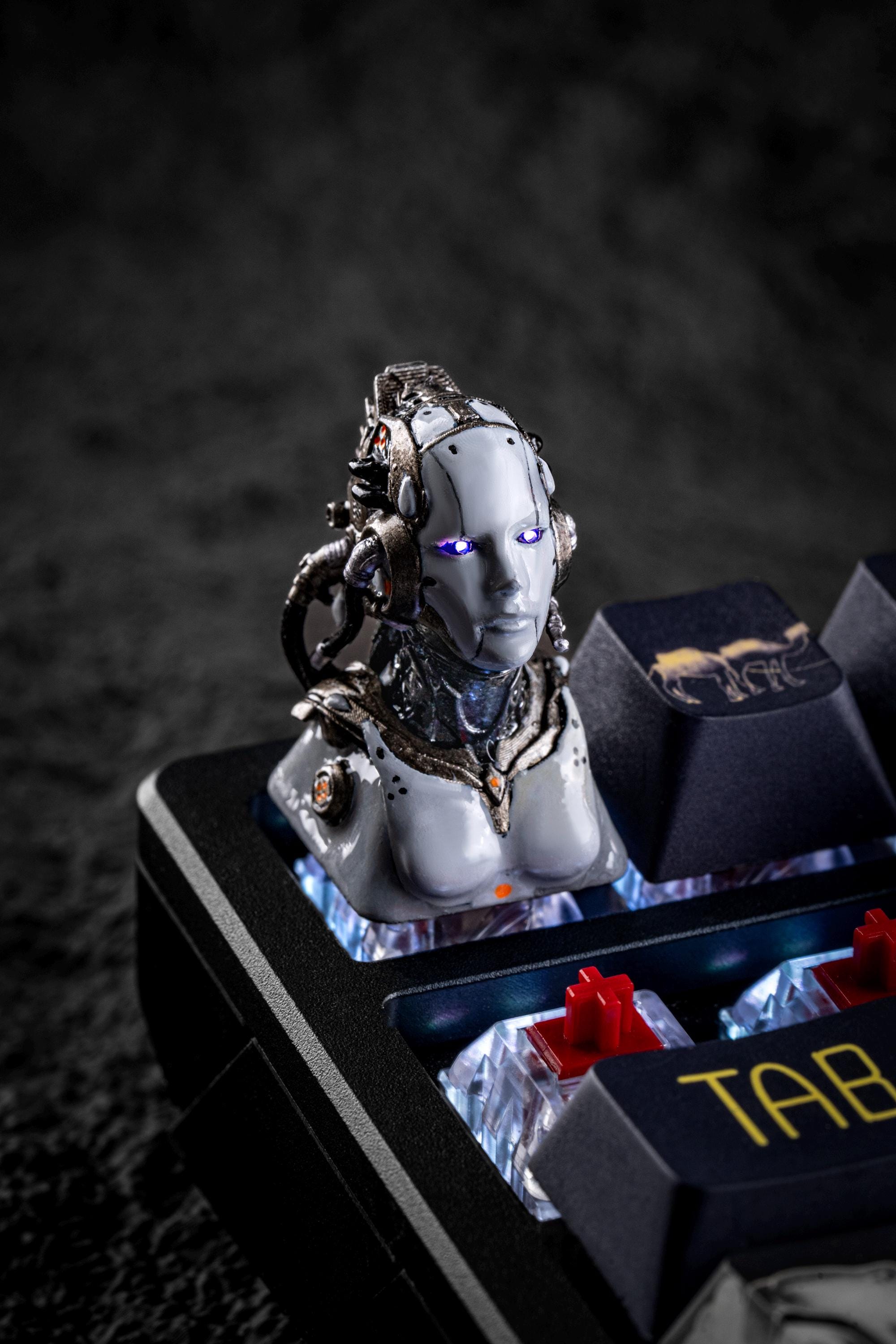 Mechanical Robot Keycap, Starcraft 2 Terran Adjutant Custom Keycap,esc ...