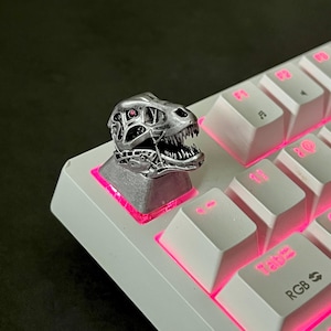 Mechanical T-rex Keycap,personalized Gifts,3dprinted Resin Keycap,fits ...