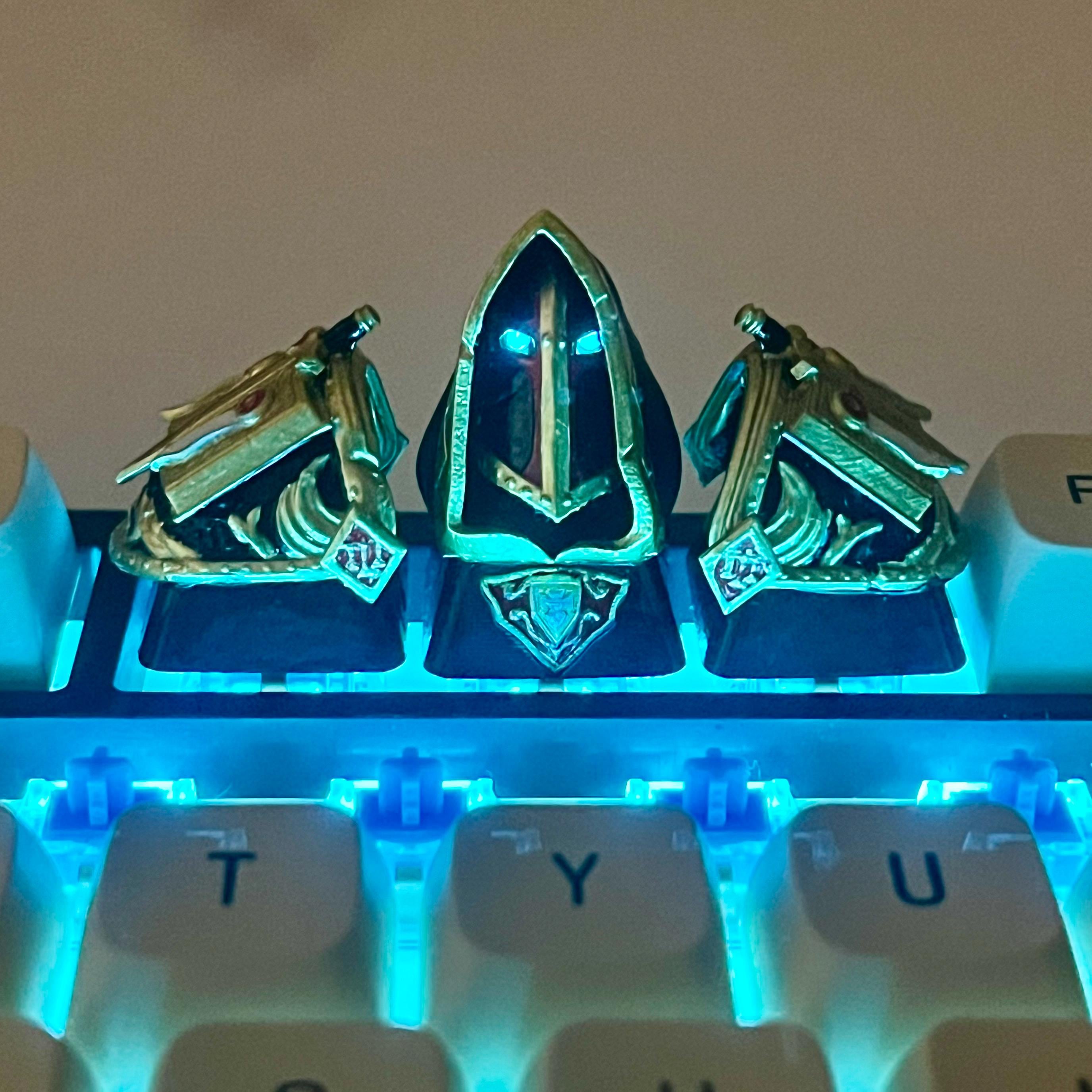 Handcrafted Paladin Keycap Set: 3d-printed Resin Mechanical Keyboard - Etsy