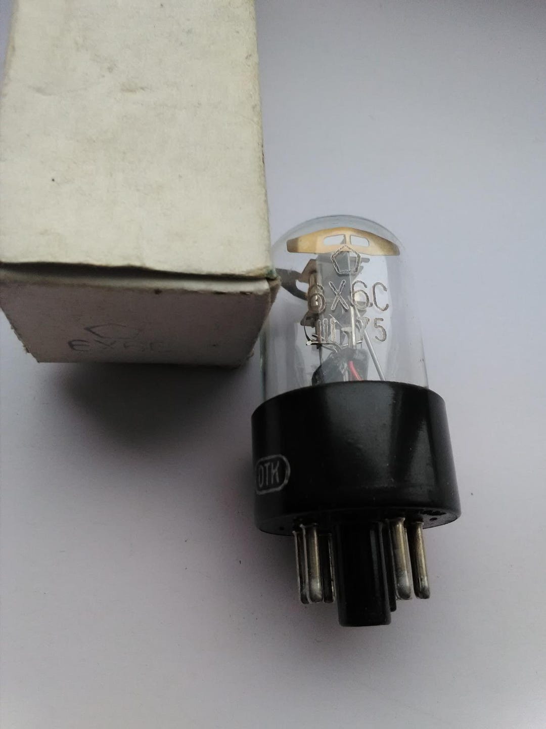 2pcs 6H6S (6X6C) Russian Tubes Double Diode = D63 = 6H6S New(nos) - Etsy