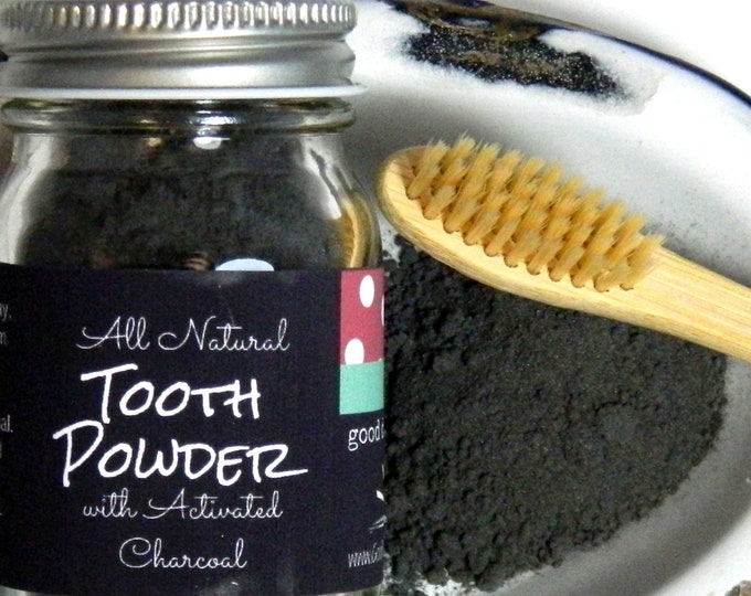 Activated Charcoal Tooth Powder / Natural Toothpaste Powder ...