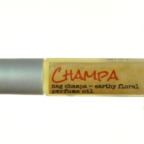 NAG CHAMPA Perfume Oil / Earthy Floral Roll on Fragrance Oil / - Etsy