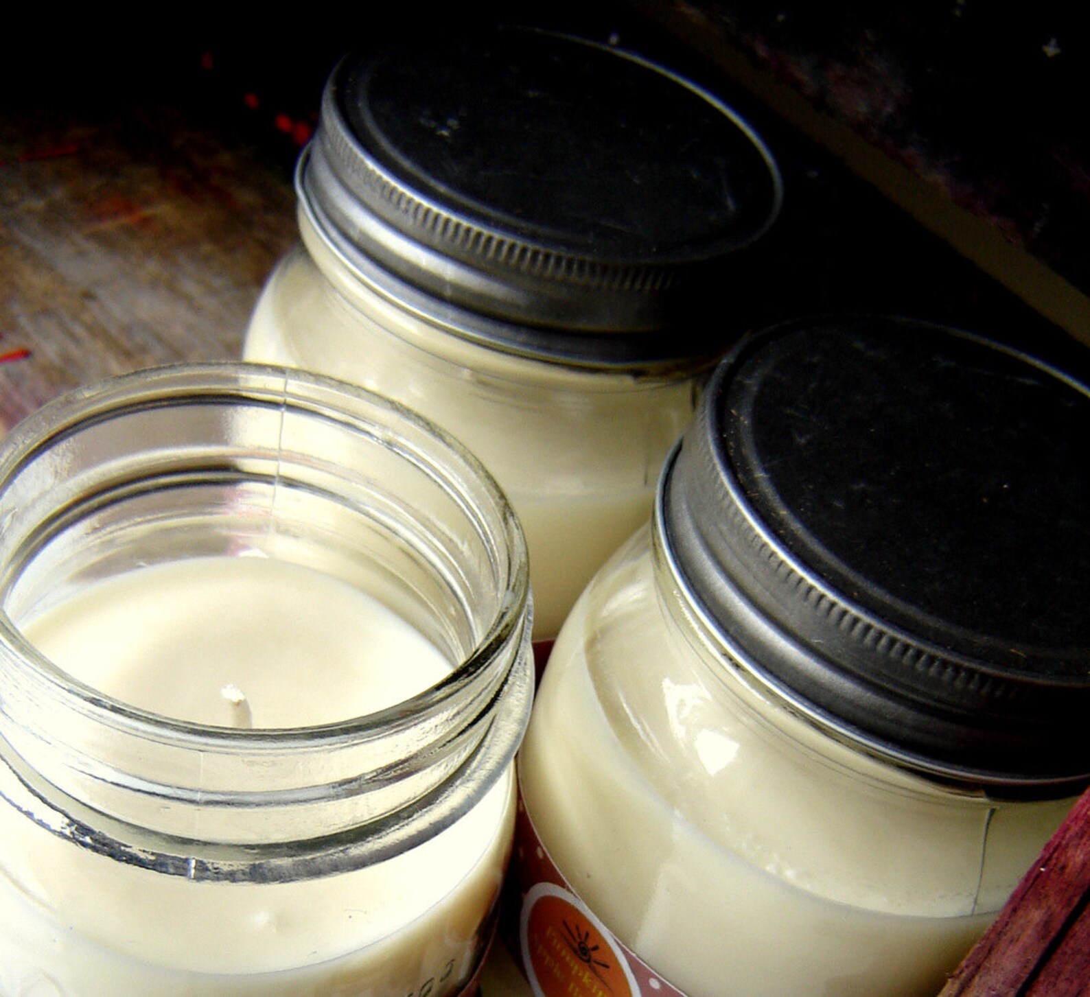ONE LOVE / Hand Poured Soy Candle in Mason Jar / Homemade - Etsy