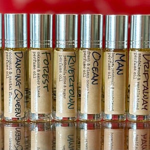 NEFERTITI Roll on Perfume Oil / Amber Vanilla Fragrance Oil / Glass ...