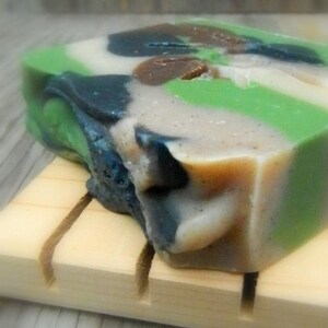 Camo Soap MAN Soap for Men / Sandalwood, Bayberry and Patchouli Soap ...